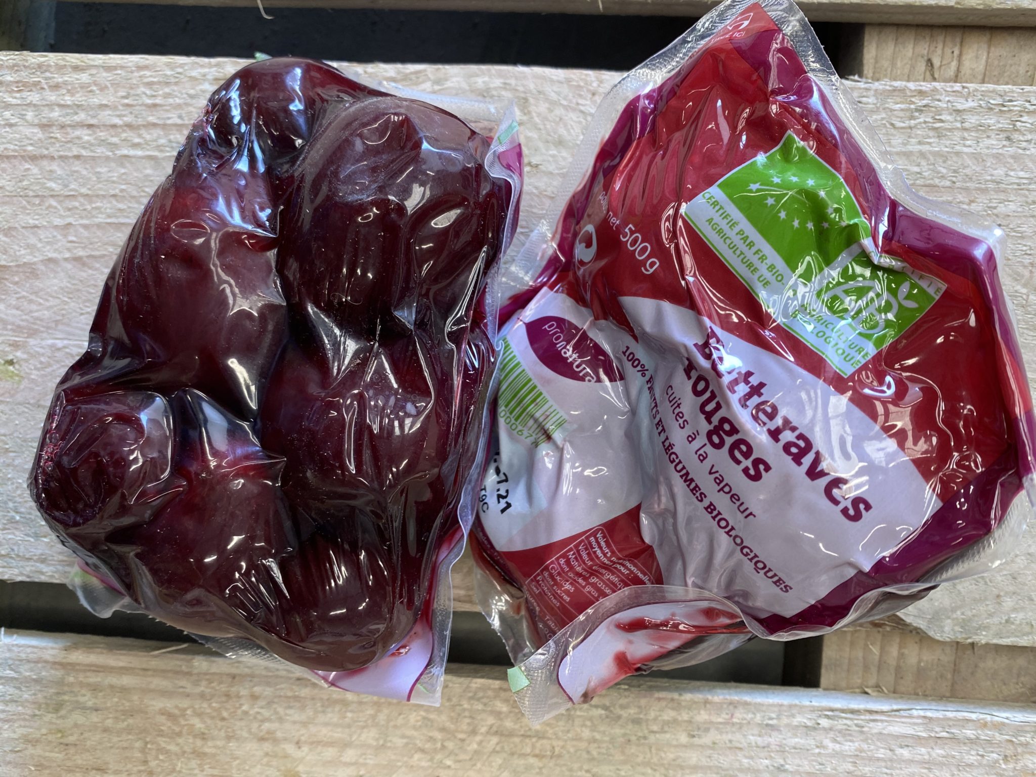 Betteraves cuites - Mon panier à croquer